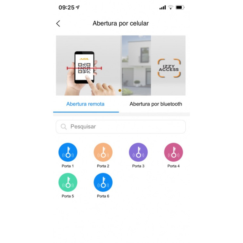 Controles de Acesso e Biometria Leitor de QRCode IP / Cartões RFID ...