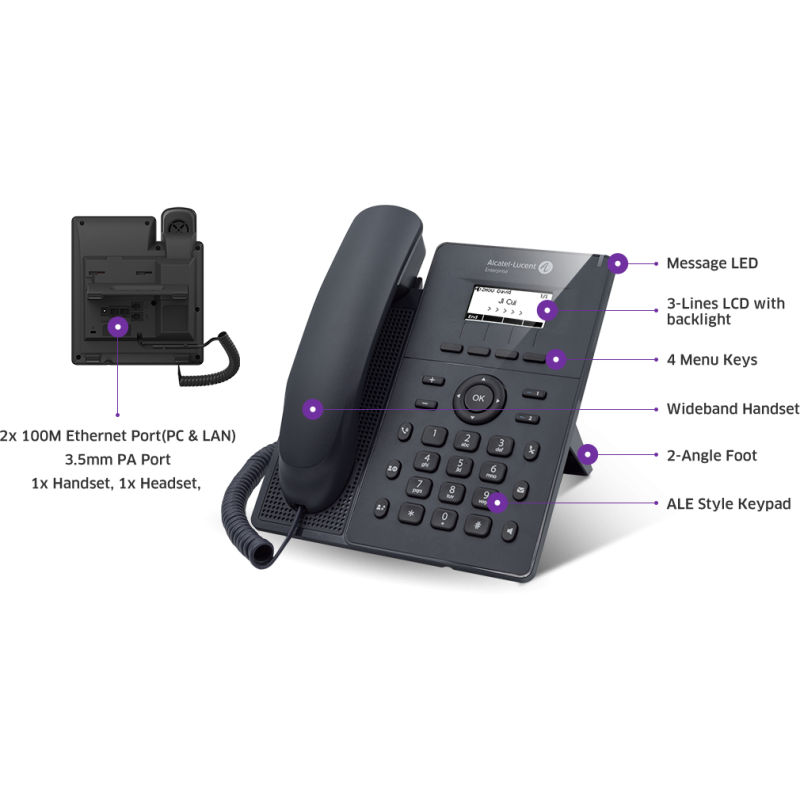 Controles de Acesso e Biometria Telefone IP / Voip - SIP H2 / H2P ...