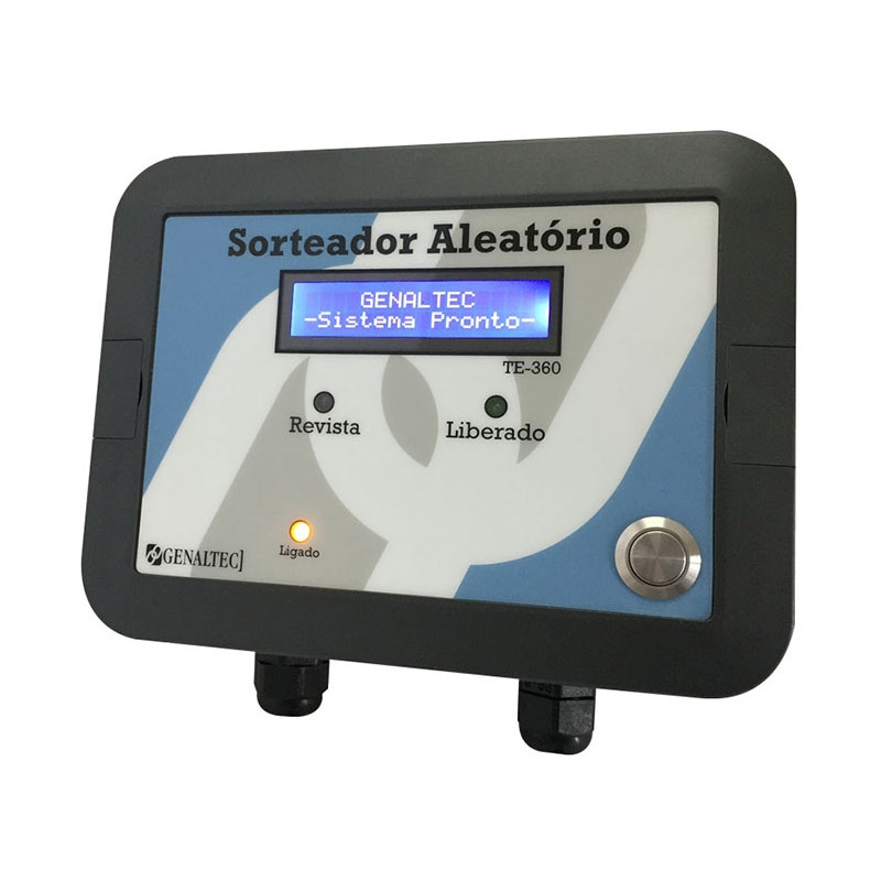 Controles de Acesso e Biometria Sorteador Aleatório TE-360 – Vistoria ...